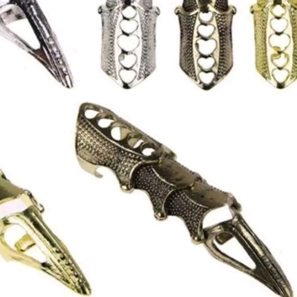 Jewelry | Bronze Or Gold Full Finger Ring | Poshmark